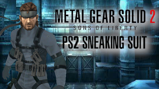 Metal Gear Solid 2 PS2 Sneaking Suit [Super Smash Bros. Brawl] [Mods]