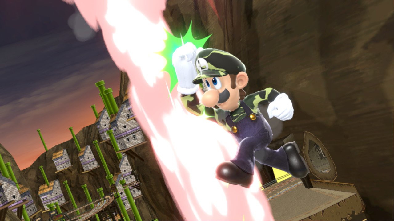 Camouflage Luigi! Mod for Super Smash Bros. Ultimate | SSBU Mods