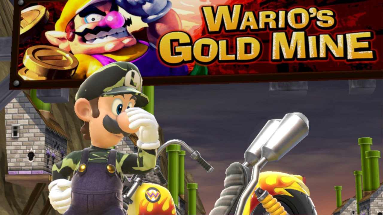 Camouflage Luigi! Mod for Super Smash Bros. Ultimate | SSBU Mods