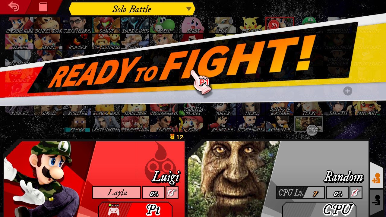 Camouflage Luigi! Mod for Super Smash Bros. Ultimate | SSBU Mods