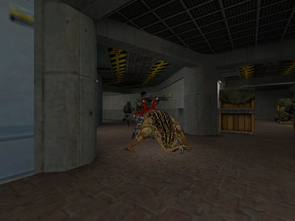 HD Bullsquid with LD Style Mod for Half-Life | HL Mods
