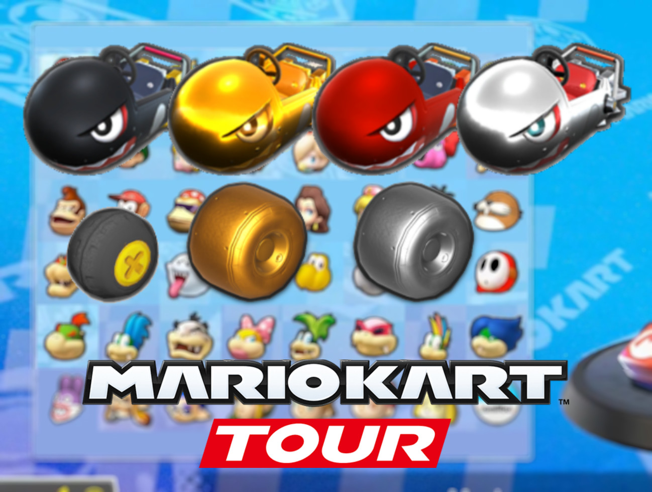 Bullet Blaster Pack V2(Tour Port) Mod for Mario Kart 8 Deluxe | MK8D Mods