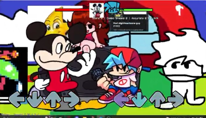 The Funny Clubhouse Trio (Vs Mouse Joke Build) [Friday Night Funkin ...