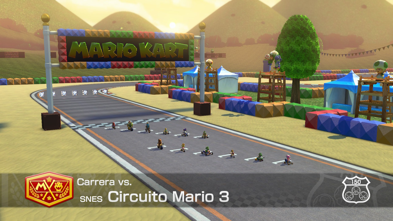 Mario Circuit 3 improved (MK8 Ver.) Mod for Mario Kart 8 Deluxe | MK8D Mods