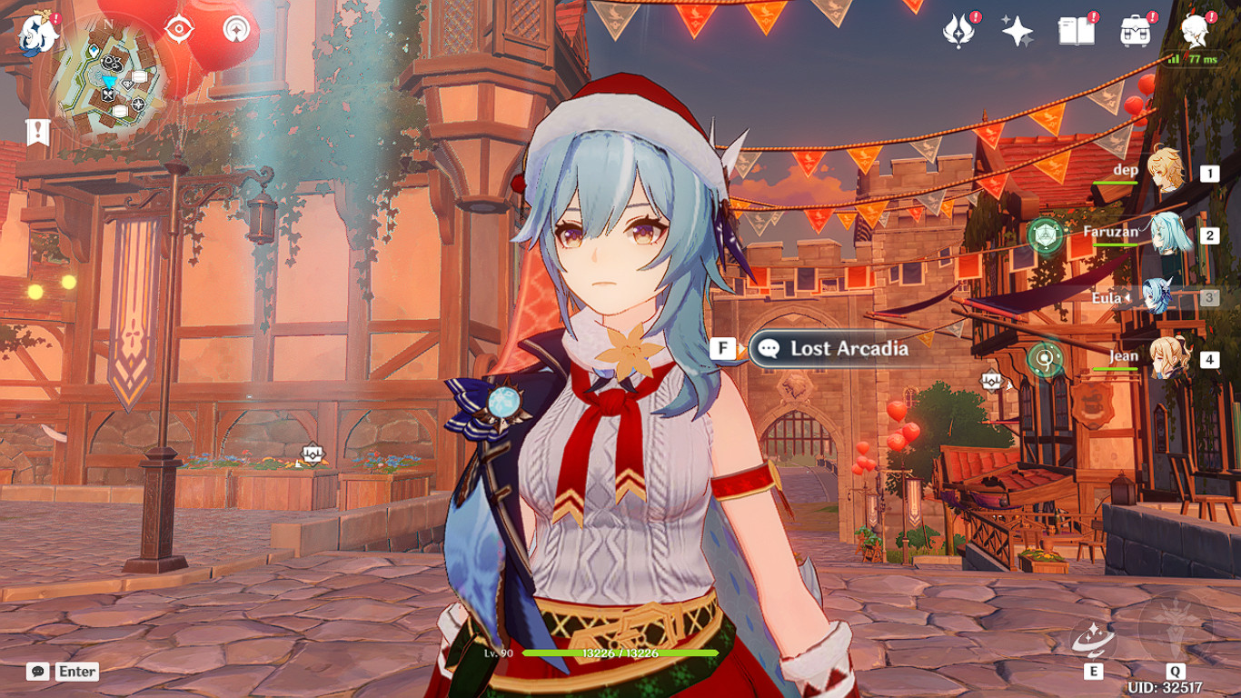 Eula Xmas Skin Mod for Genshin Impact | GI Mods