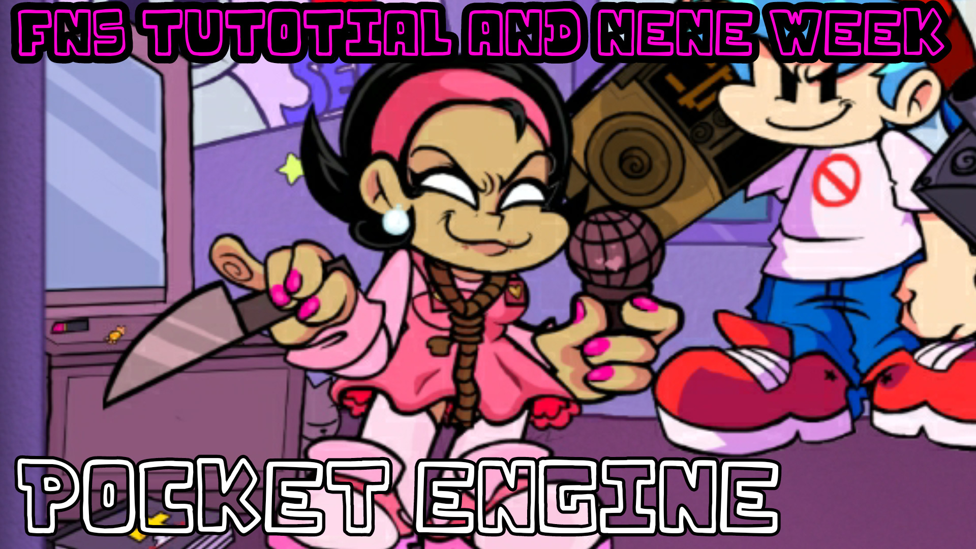 FNF FNS Pocket Engine Port Mod for Friday Night Funkin' | FNF Mods