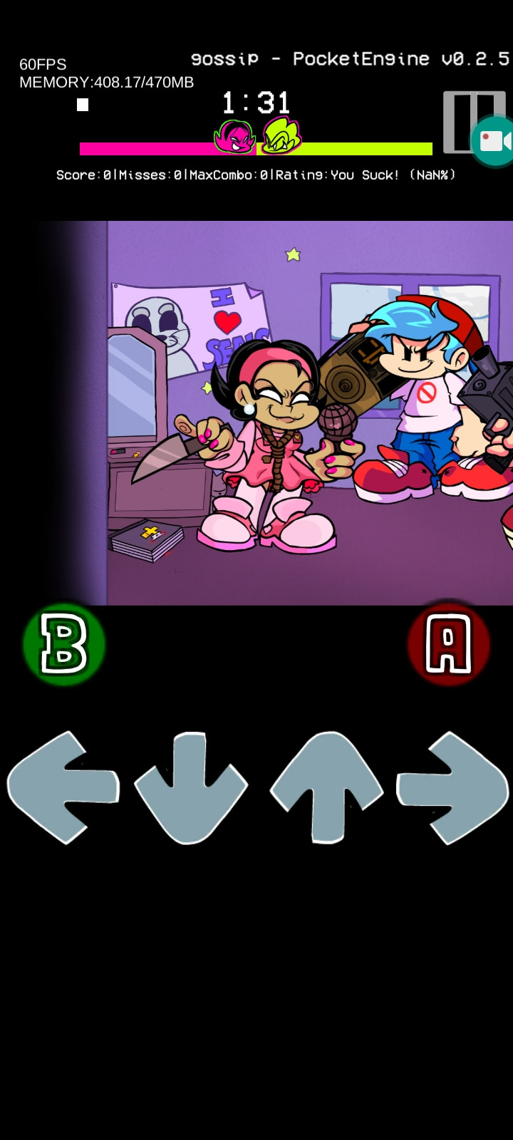 FNF FNS Pocket Engine Port Mod for Friday Night Funkin' | FNF Mods