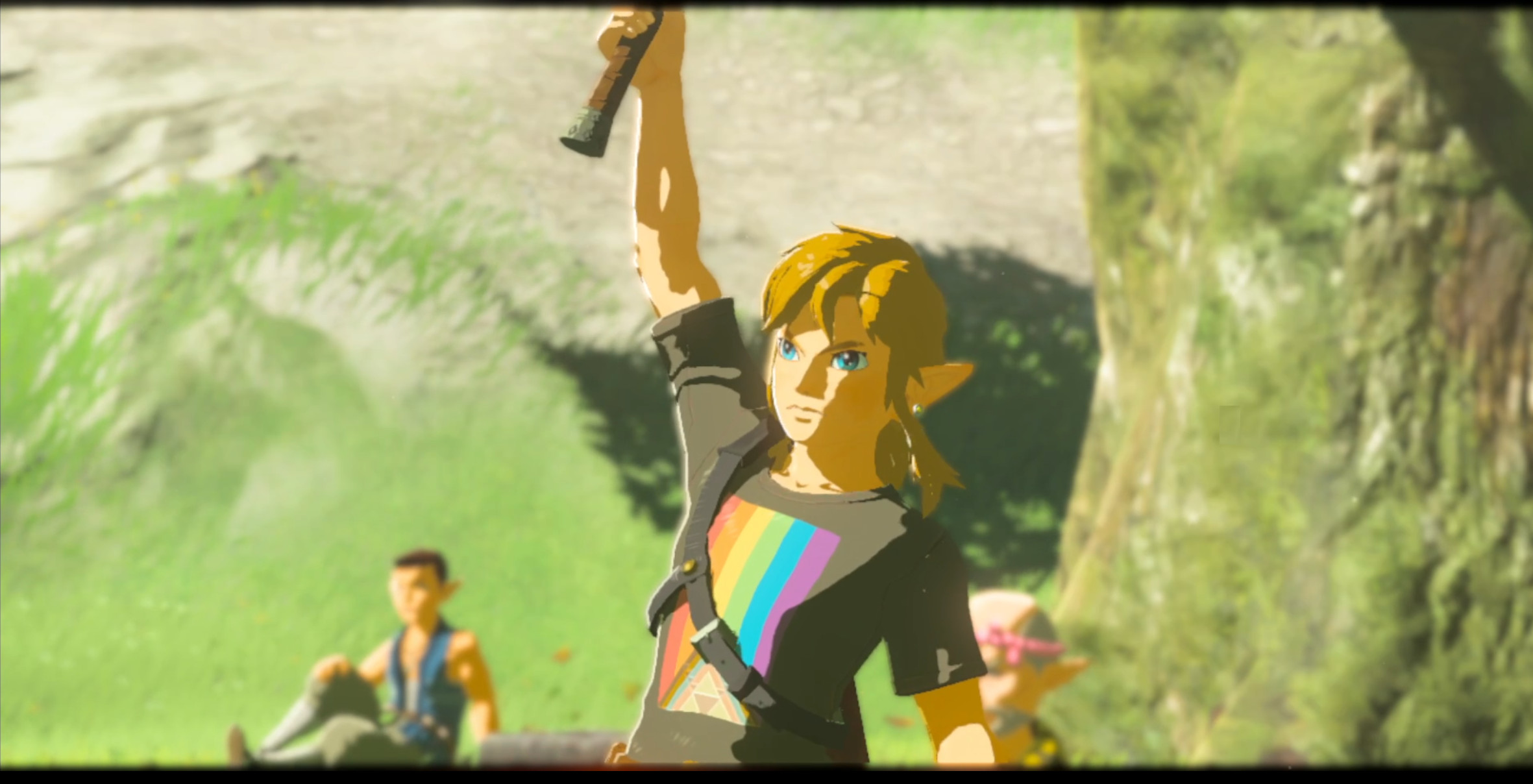 Pride Shirts for Link Mod for The Legend of Zelda: Breath of the Wild ...