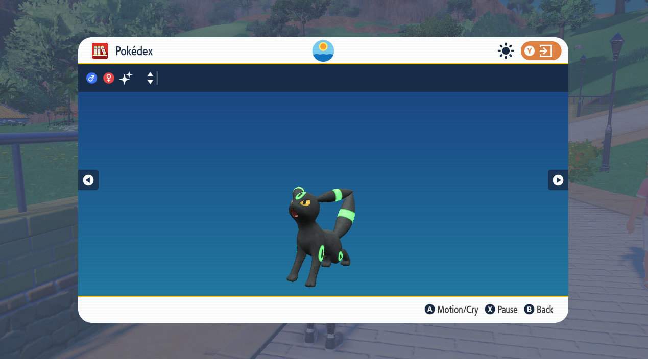 "Nucleon" Umbreon Mod for Pokemon Scarlet & Violet | PKMN SV Mods