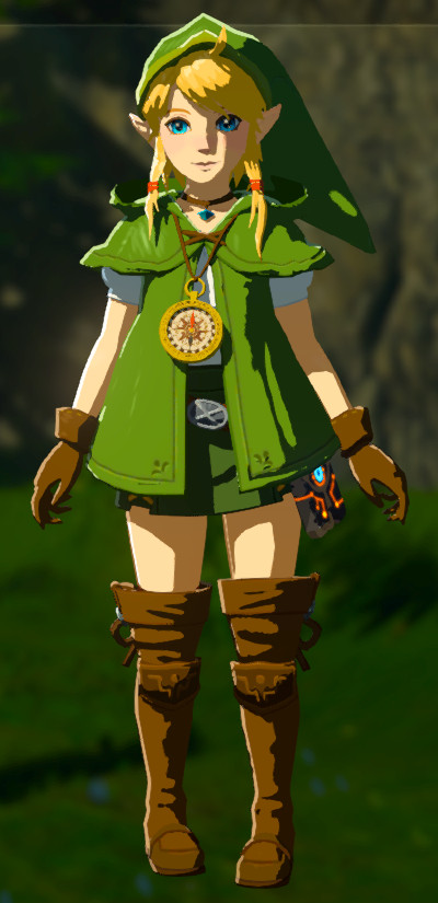 Linkle's Wild Set Revisited Mod for The Legend of Zelda: Breath of the ...