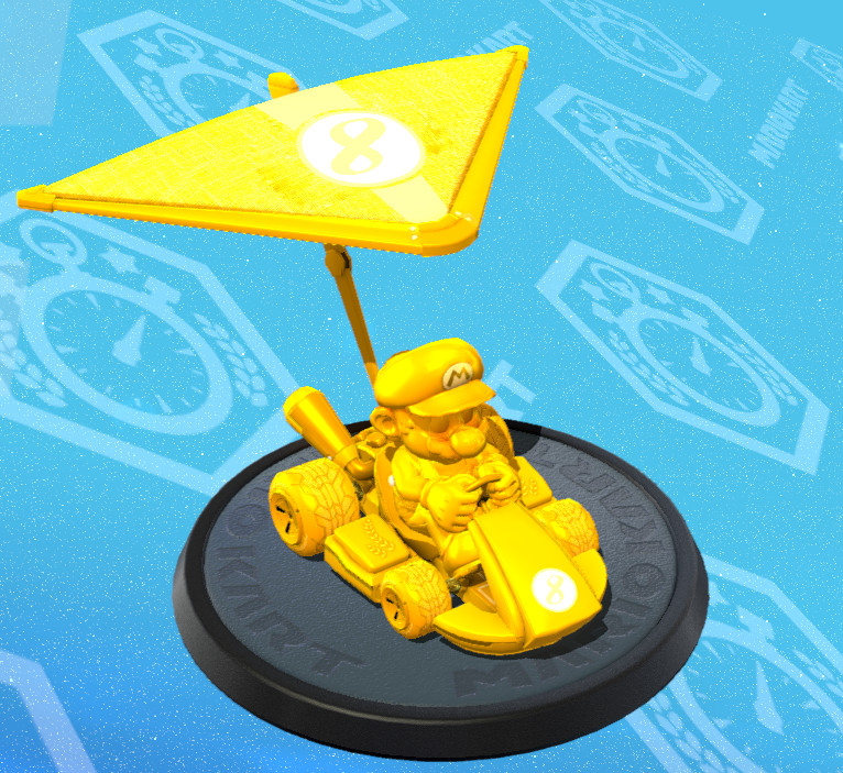 Gold Parts/Mario (Tour) Mod for Mario Kart 8 Deluxe | MK8D Mods