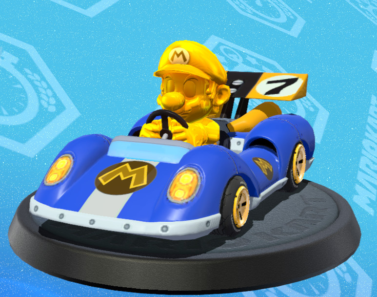 Blue Seven (Custom Kart) [Mario Kart 8 Deluxe] [Mods]