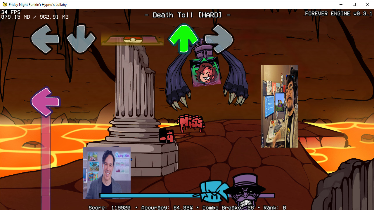 ninjamuffin vs gamefam (death toll reskin) Mod for Friday Night Funkin ...