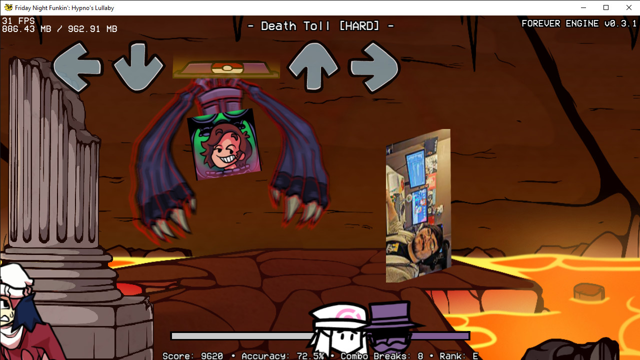 ninjamuffin vs gamefam (death toll reskin) Mod for Friday Night Funkin ...