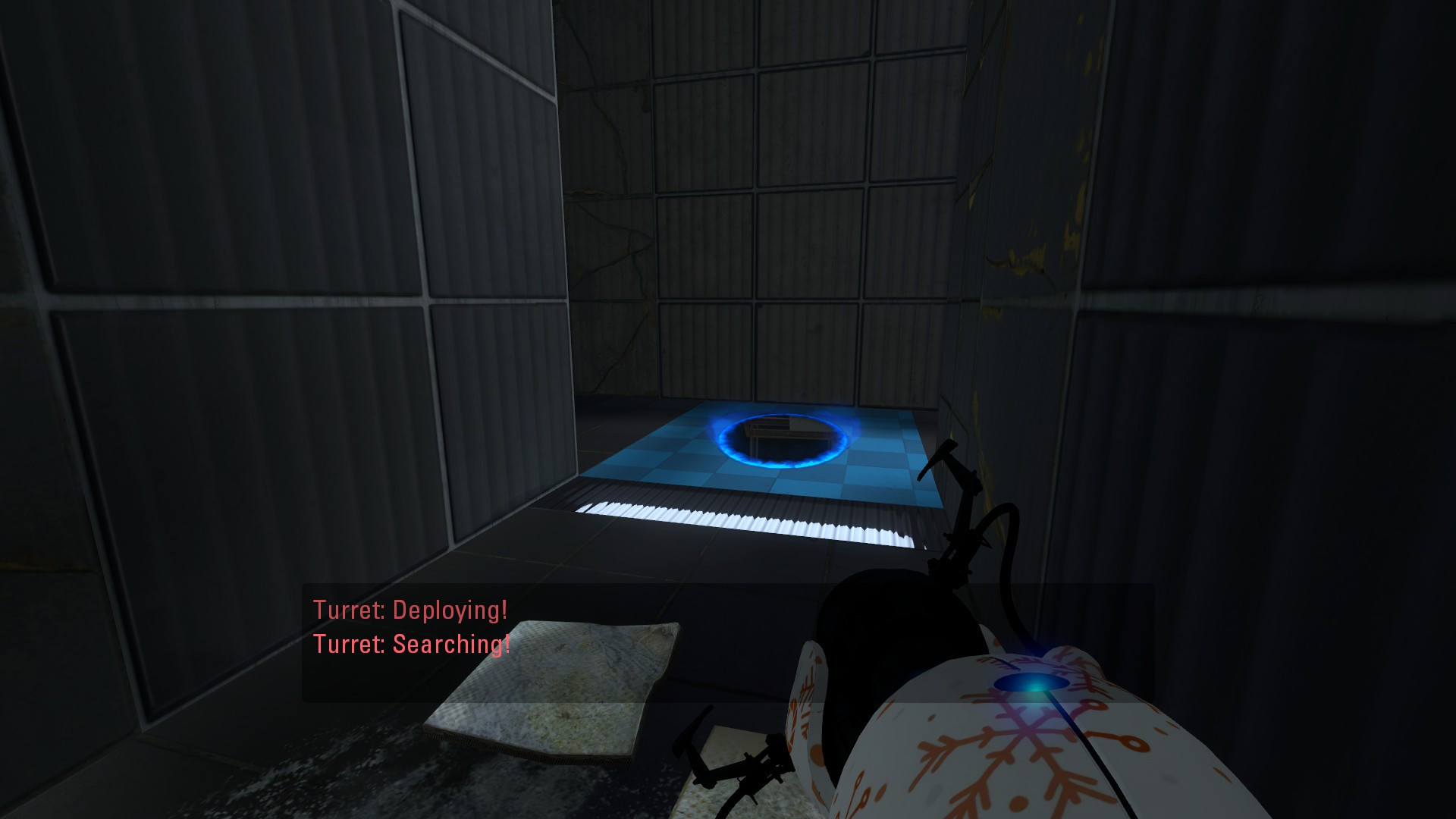 Blue Panels Mod for Portal 2 | P2 Mods