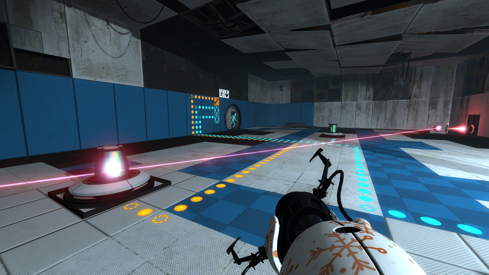 Blue Panels Mod for Portal 2 | P2 Mods