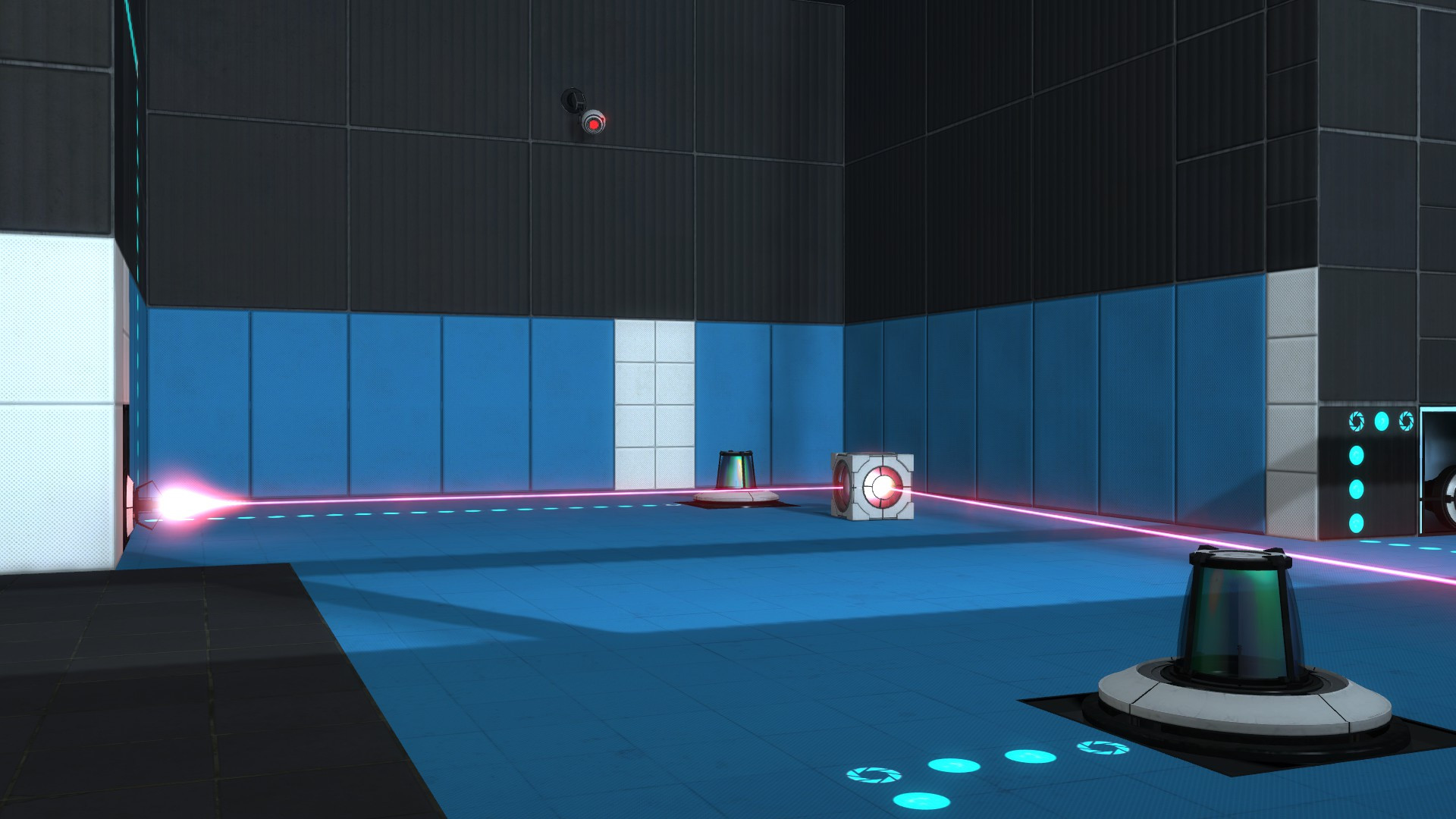 Blue Panels Mod for Portal 2 | P2 Mods