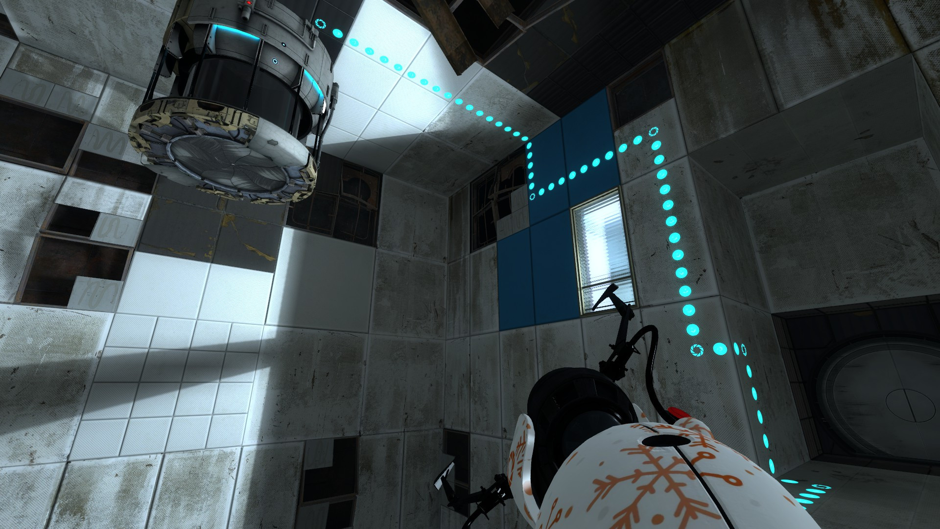 Blue Panels Mod for Portal 2 | P2 Mods