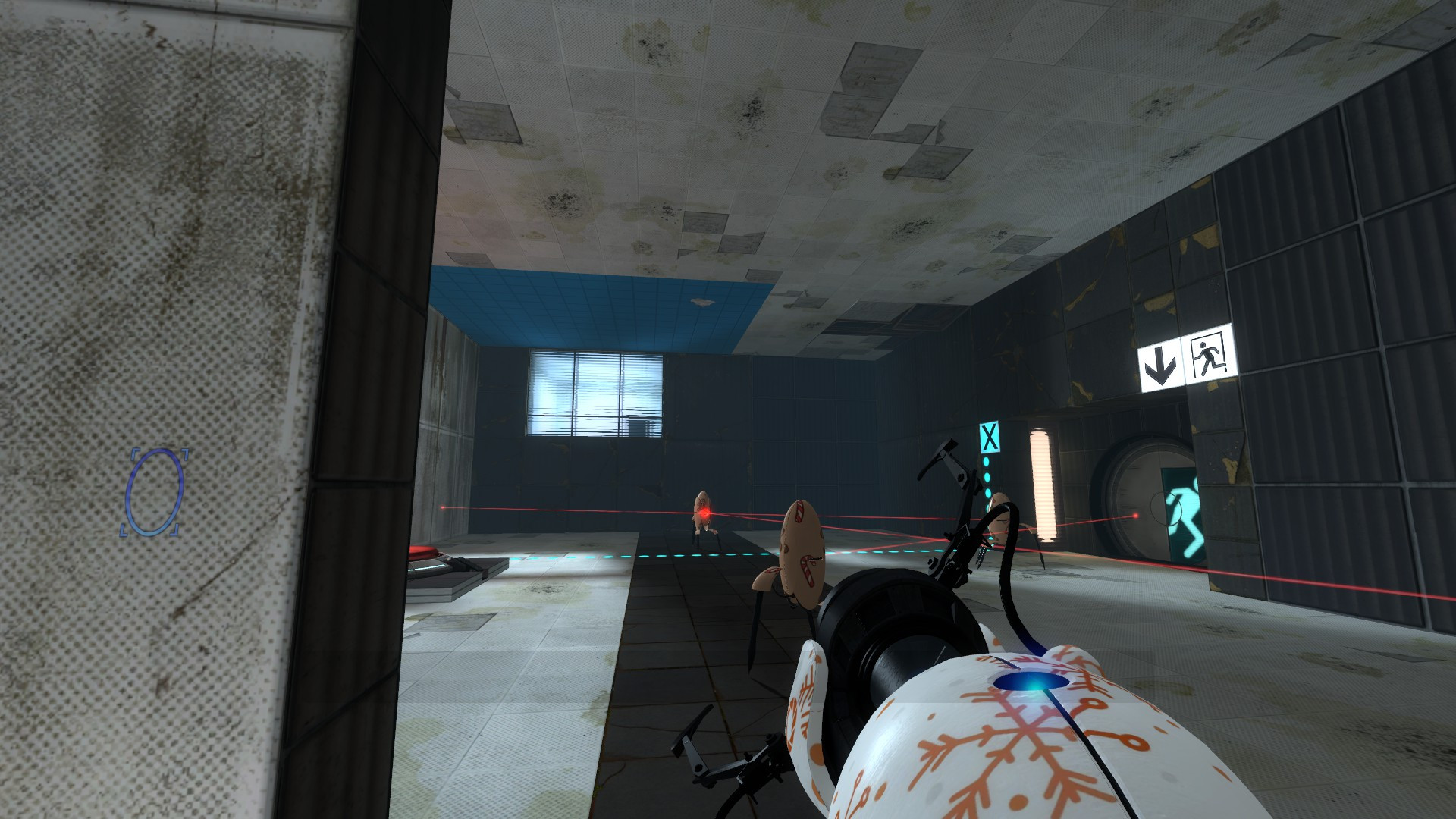 Blue Panels Mod for Portal 2 | P2 Mods