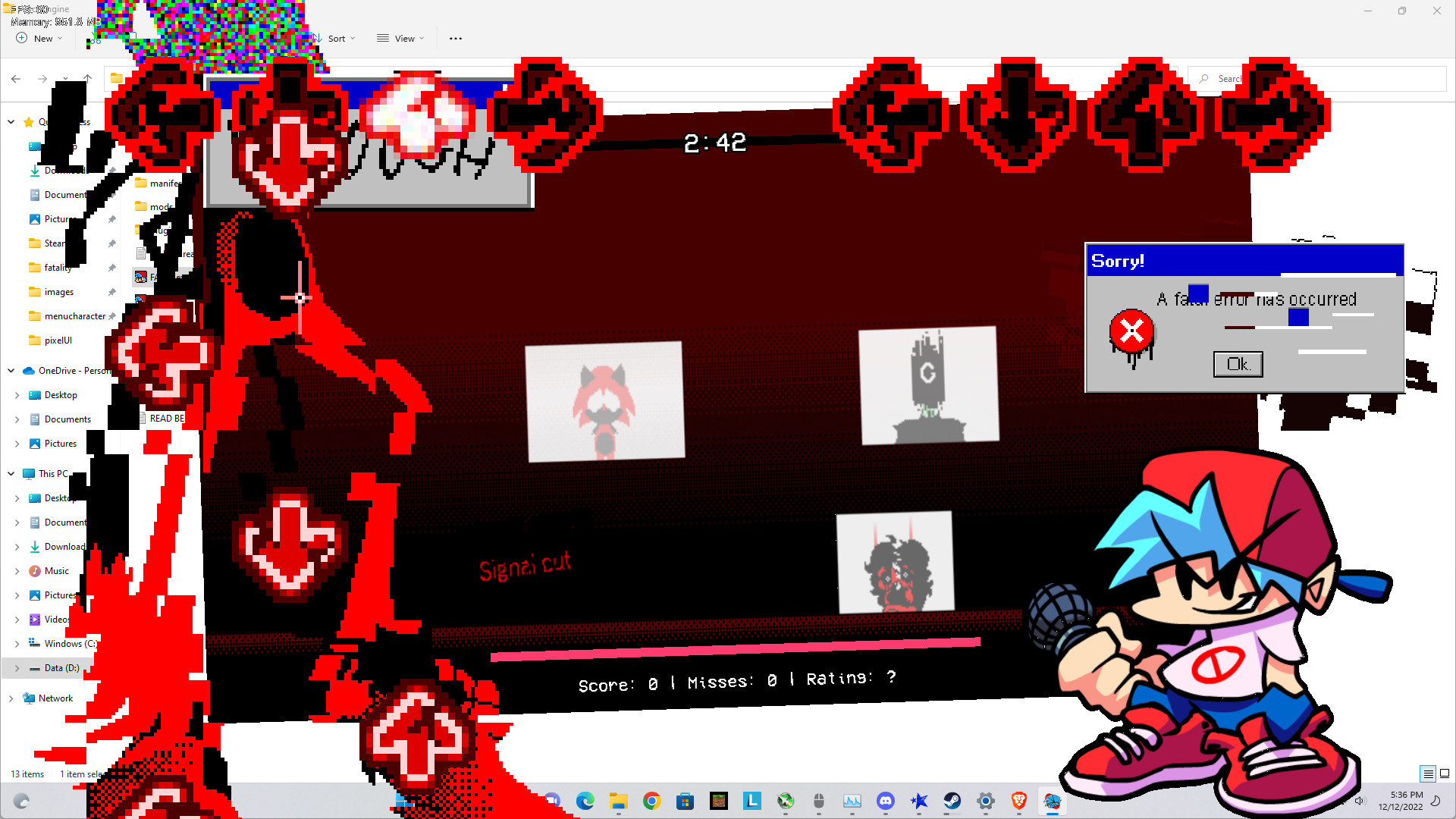 Fatal Desktop Takeover [VERSION 0.5] Mod for Friday Night Funkin' | FNF ...