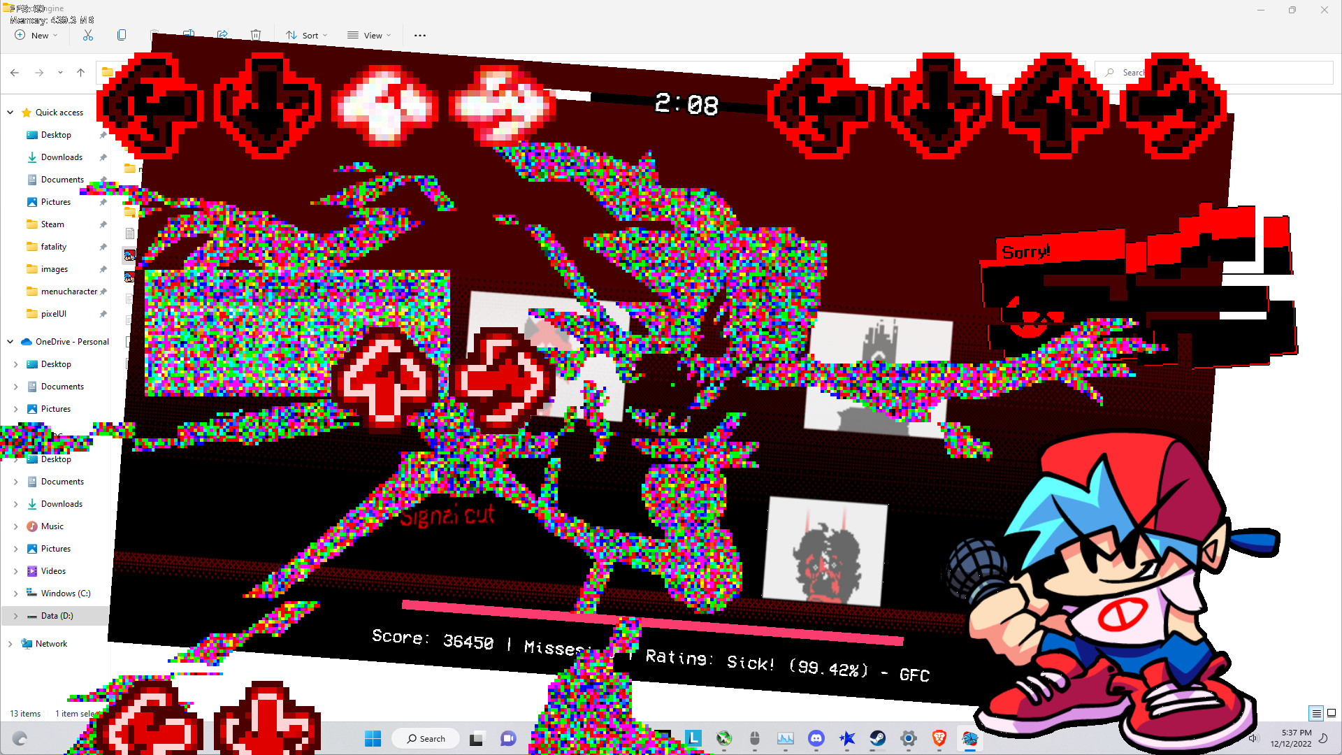 Fatal Desktop Takeover [VERSION 0.5] Mod for Friday Night Funkin' | FNF ...