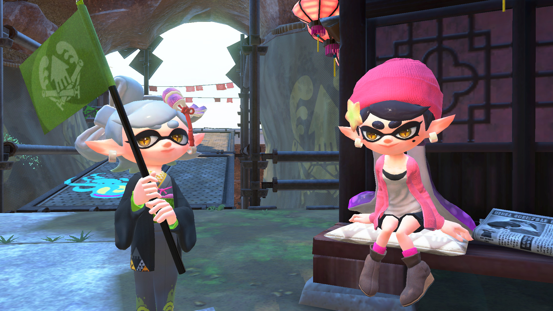 Marie Flag (Pack) Mod for Splatoon 2 | Splatoon 2 Mods