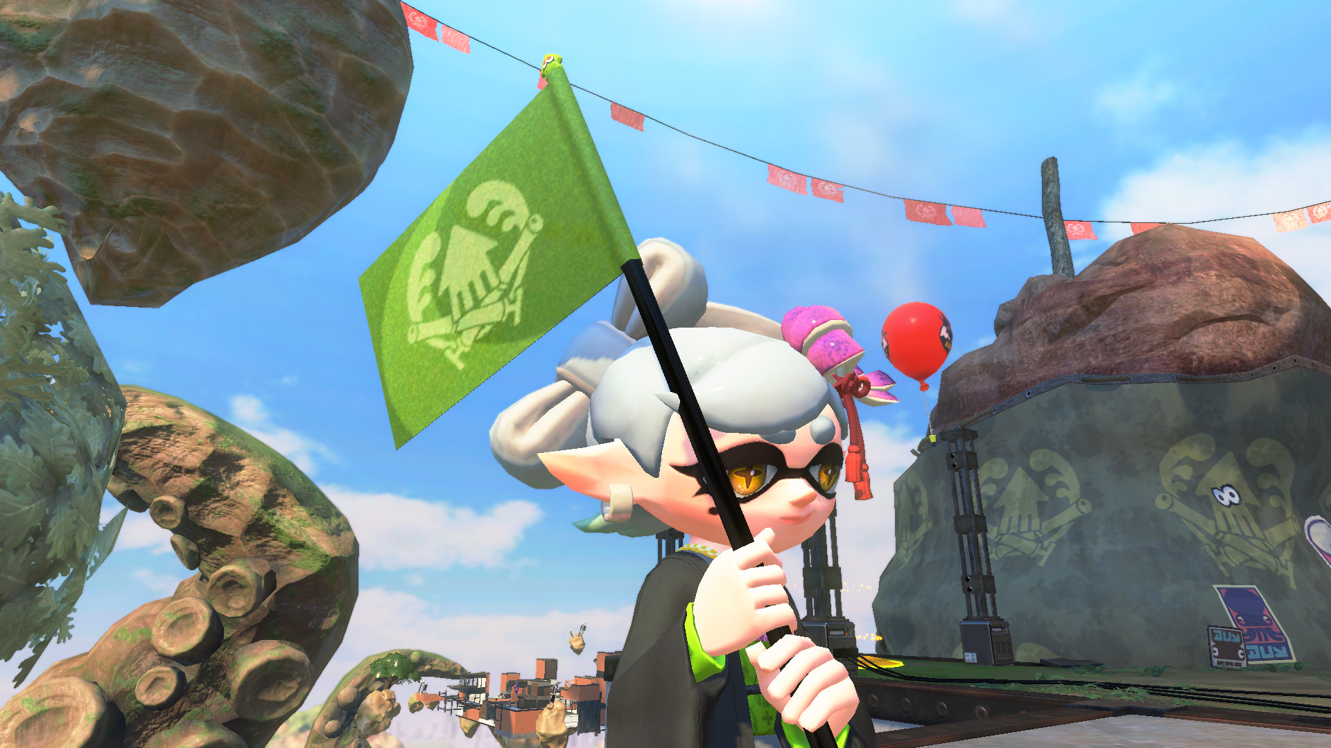 Marie Flag (Pack) Mod for Splatoon 2 | Splatoon 2 Mods