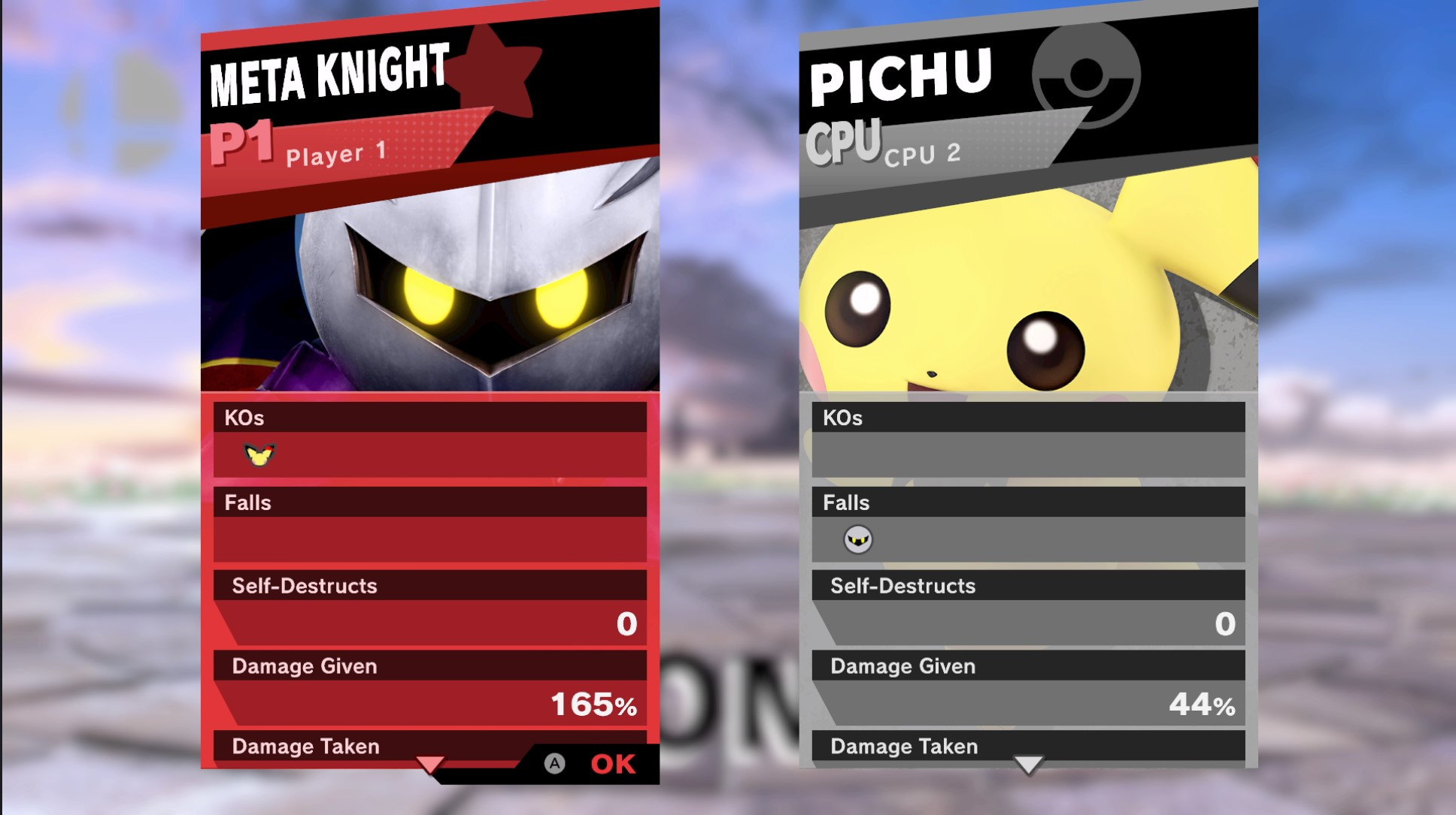 Brawl Meta Knight Retexture + UI Mod for Super Smash Bros. Ultimate ...