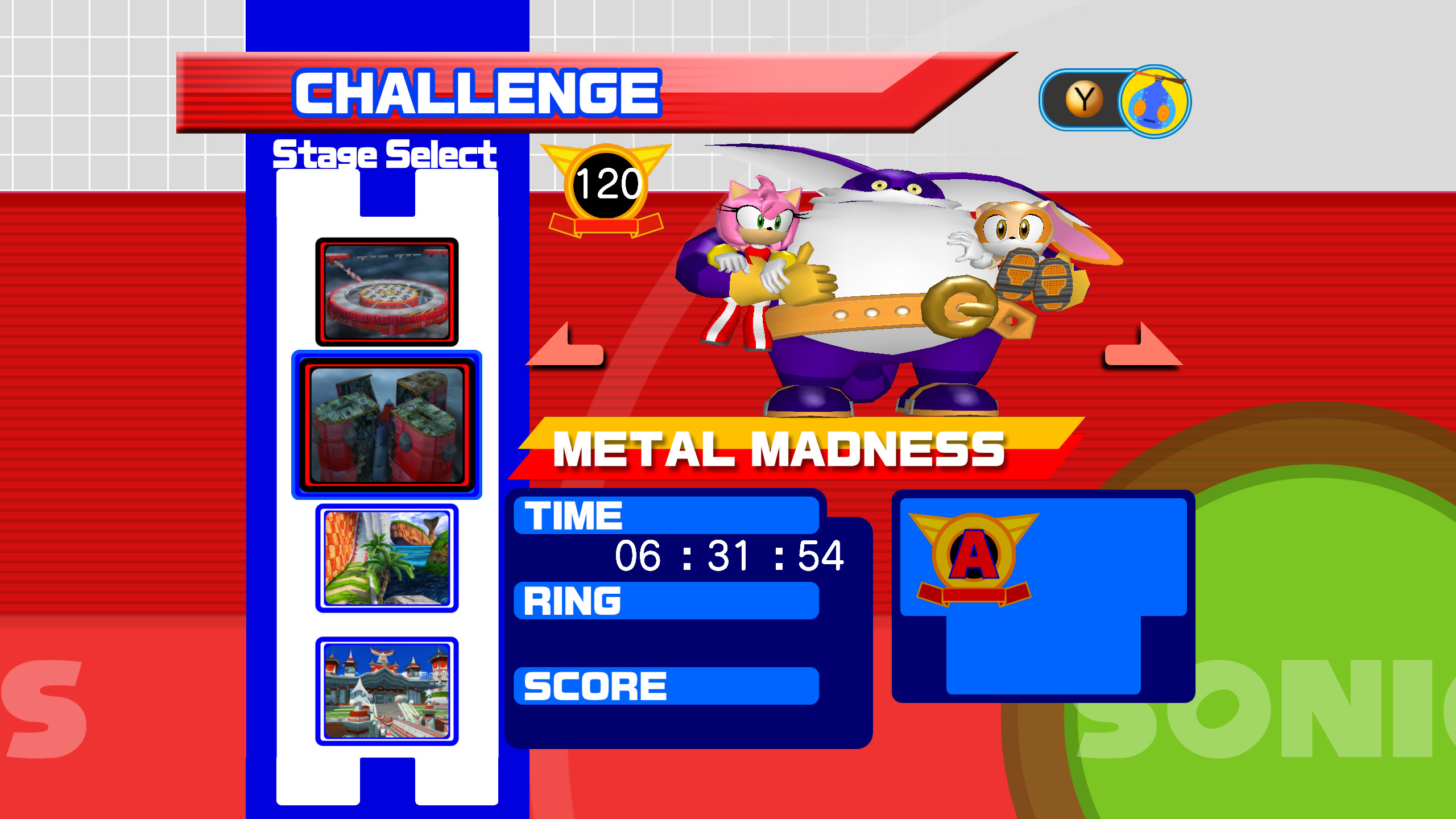 4X GUI [Sonic Heroes] [Mods]