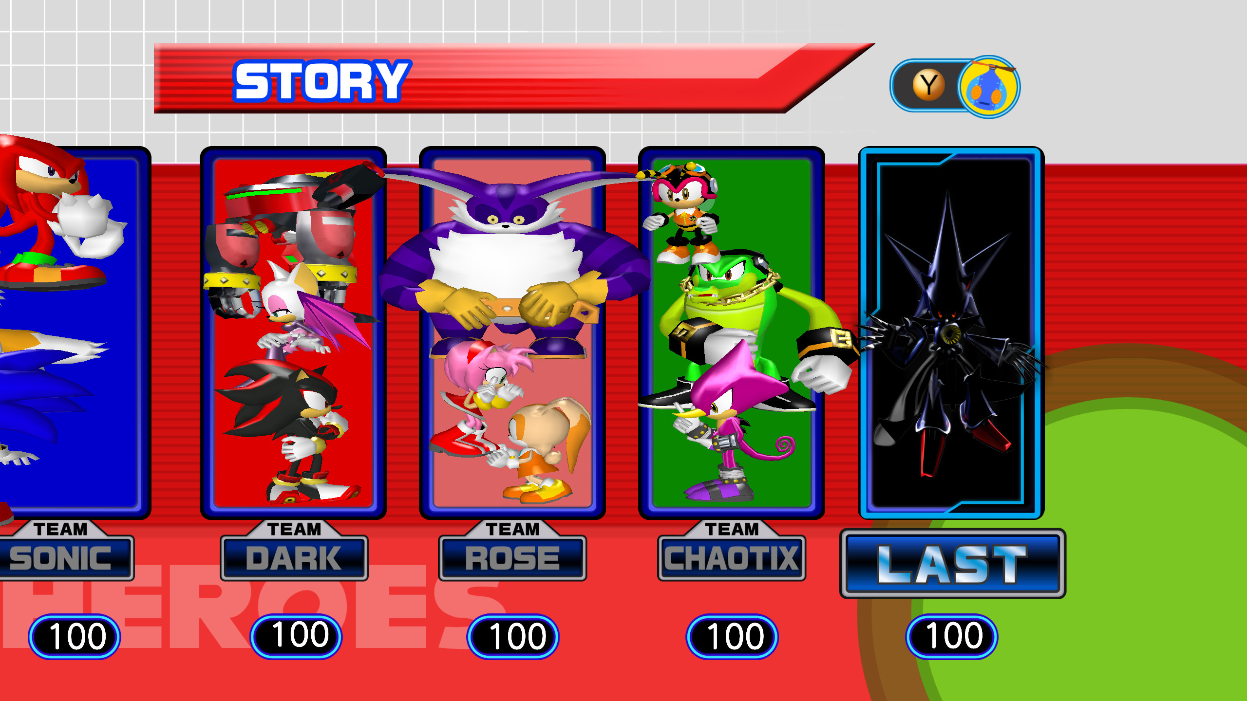 4X GUI [Sonic Heroes] [Mods]