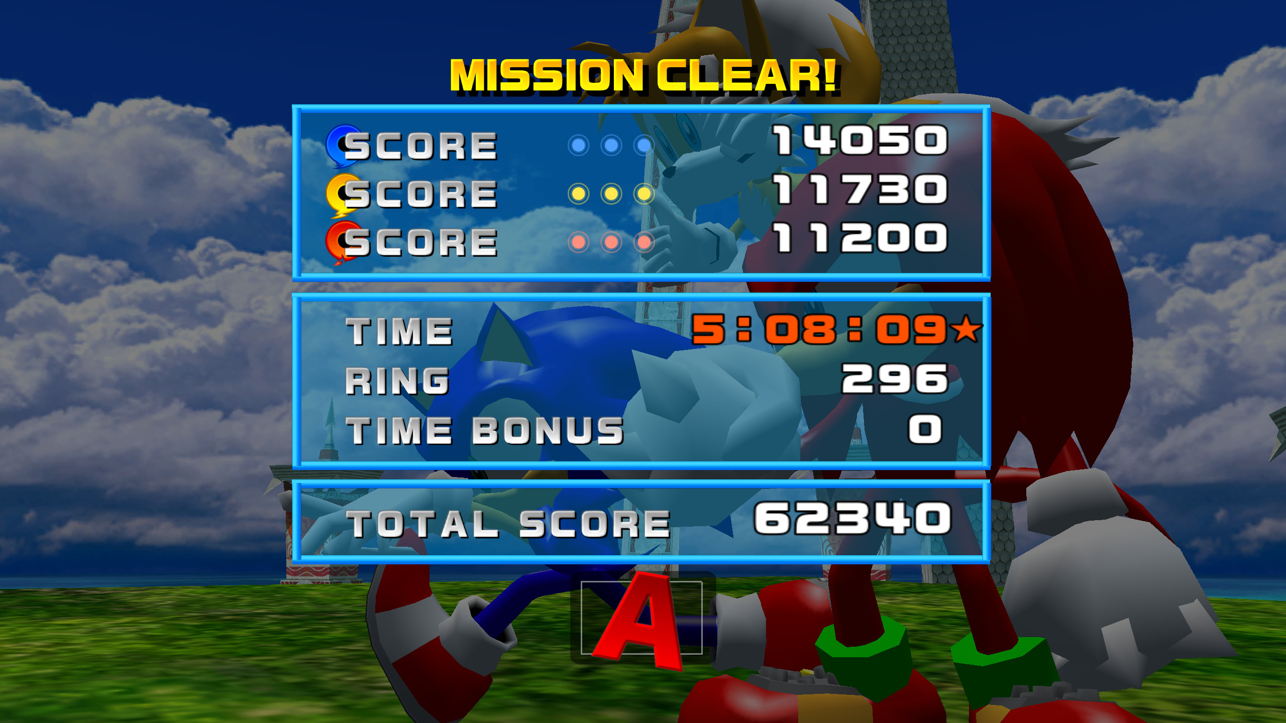 4X GUI [Sonic Heroes] [Mods]