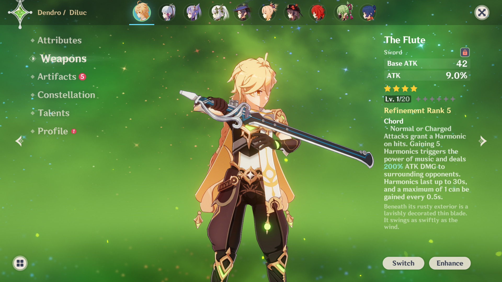 Aether No More Midriff Mod for Genshin Impact | GI Mods