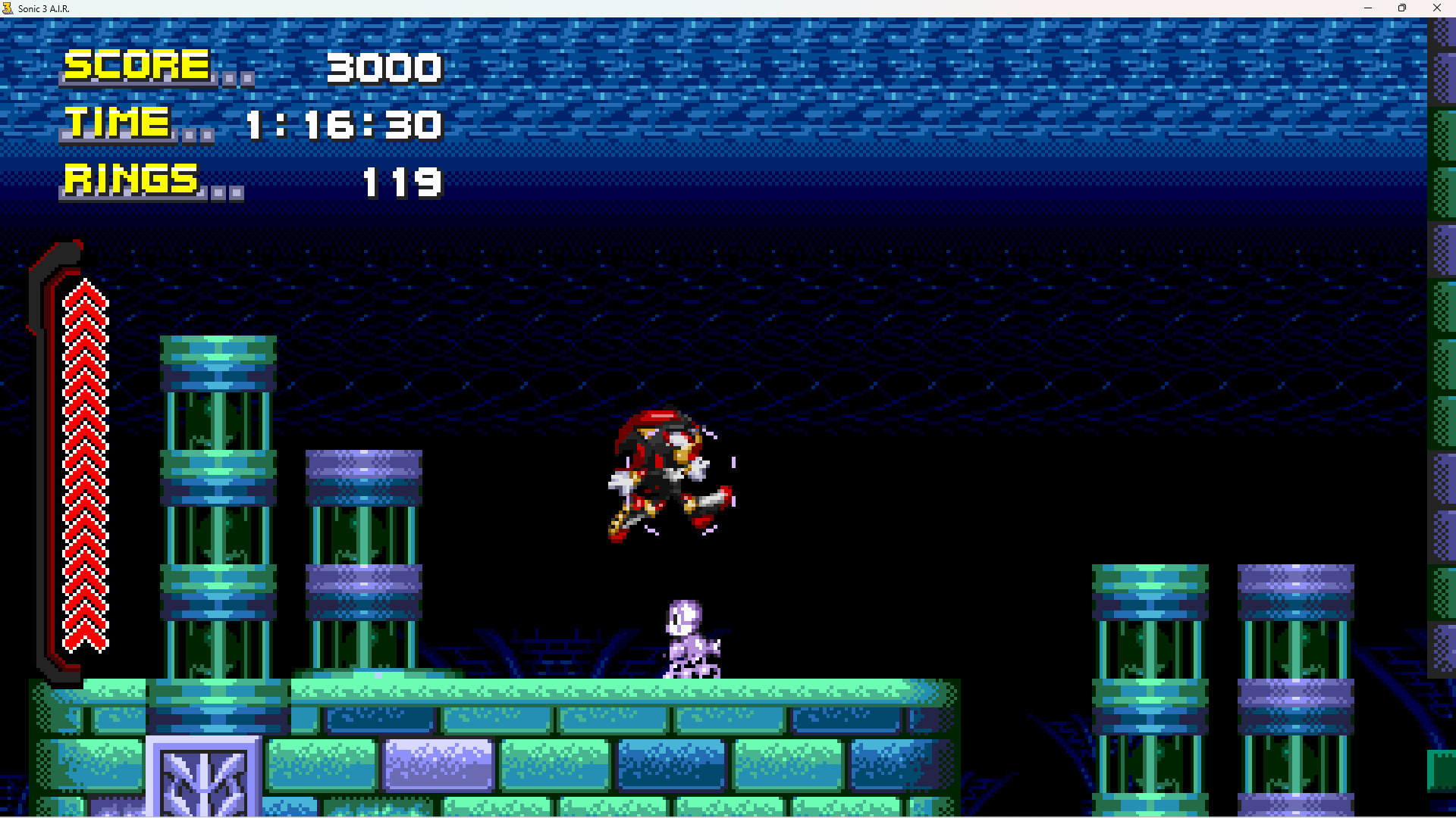 Cylent Nite's Maniafied Extra Slot Shadow Mod for Sonic 3 A.I.R ...