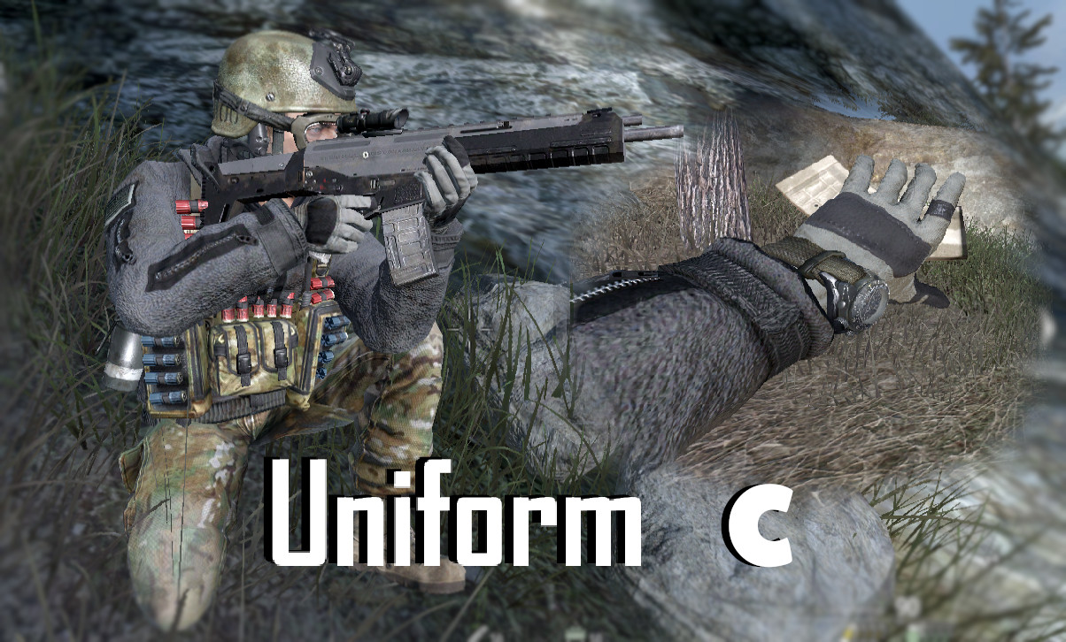 TF141: Uniforms arms pack Mod for Call of Duty: Modern Warfare 2 | CoD ...
