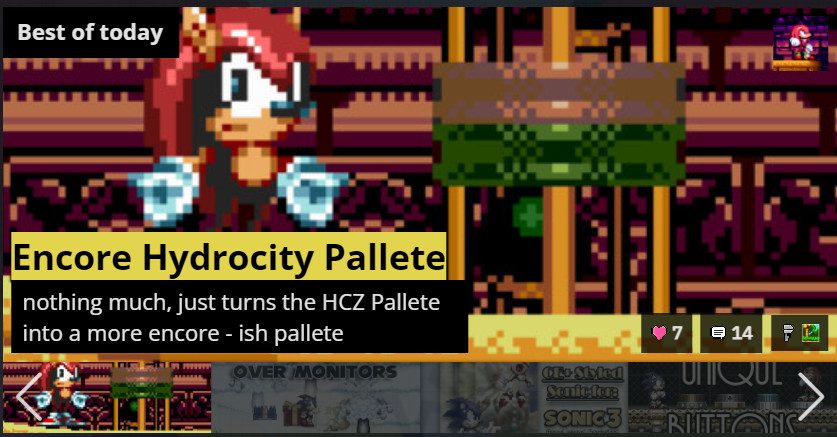 Encore Hydrocity Pallete Mod for Sonic 3 A.I.R. | S3AIR Mods