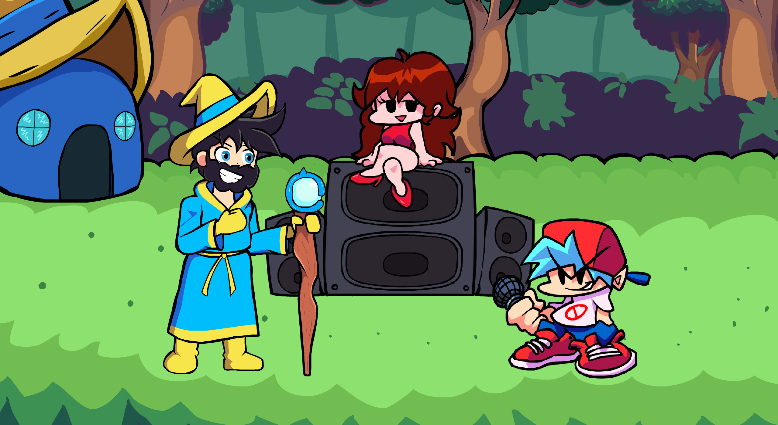 FNF: Vs Mago Demo Mod for Friday Night Funkin' | FNF Mods