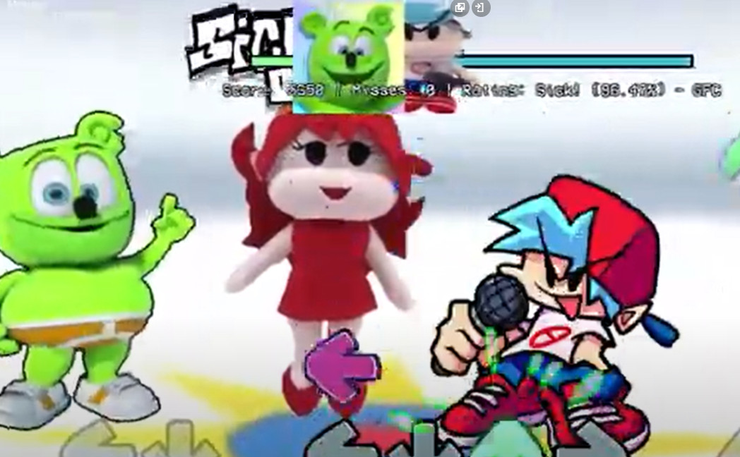 Untitled Gummy Bear mod Mod for Friday Night Funkin' | FNF Mods