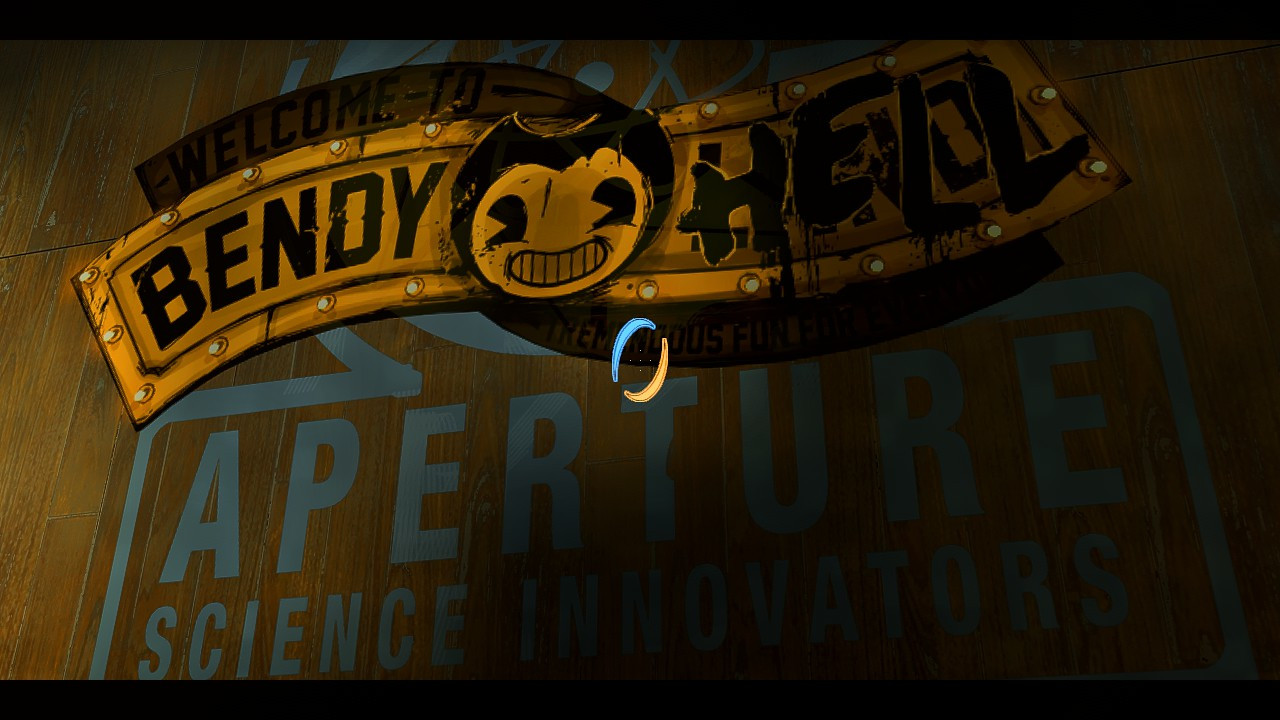 Old Aperture Logo Welcome To Aperture Portal Poster Design" Poster