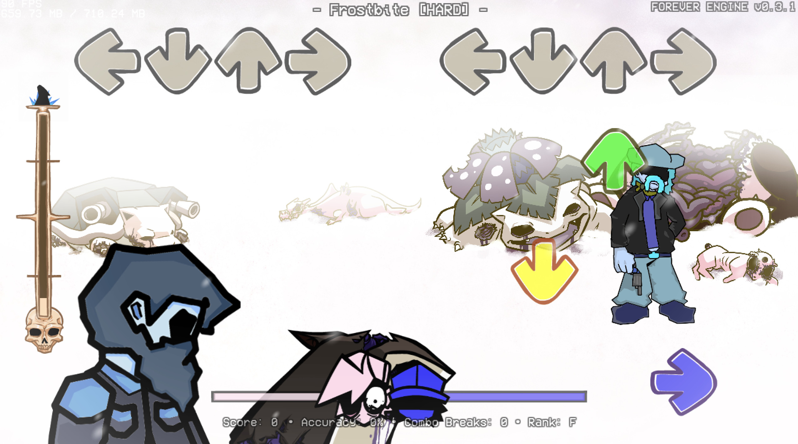 Red Dead Redemption Frostbite Mod V.5 Mod for Friday Night Funkin ...