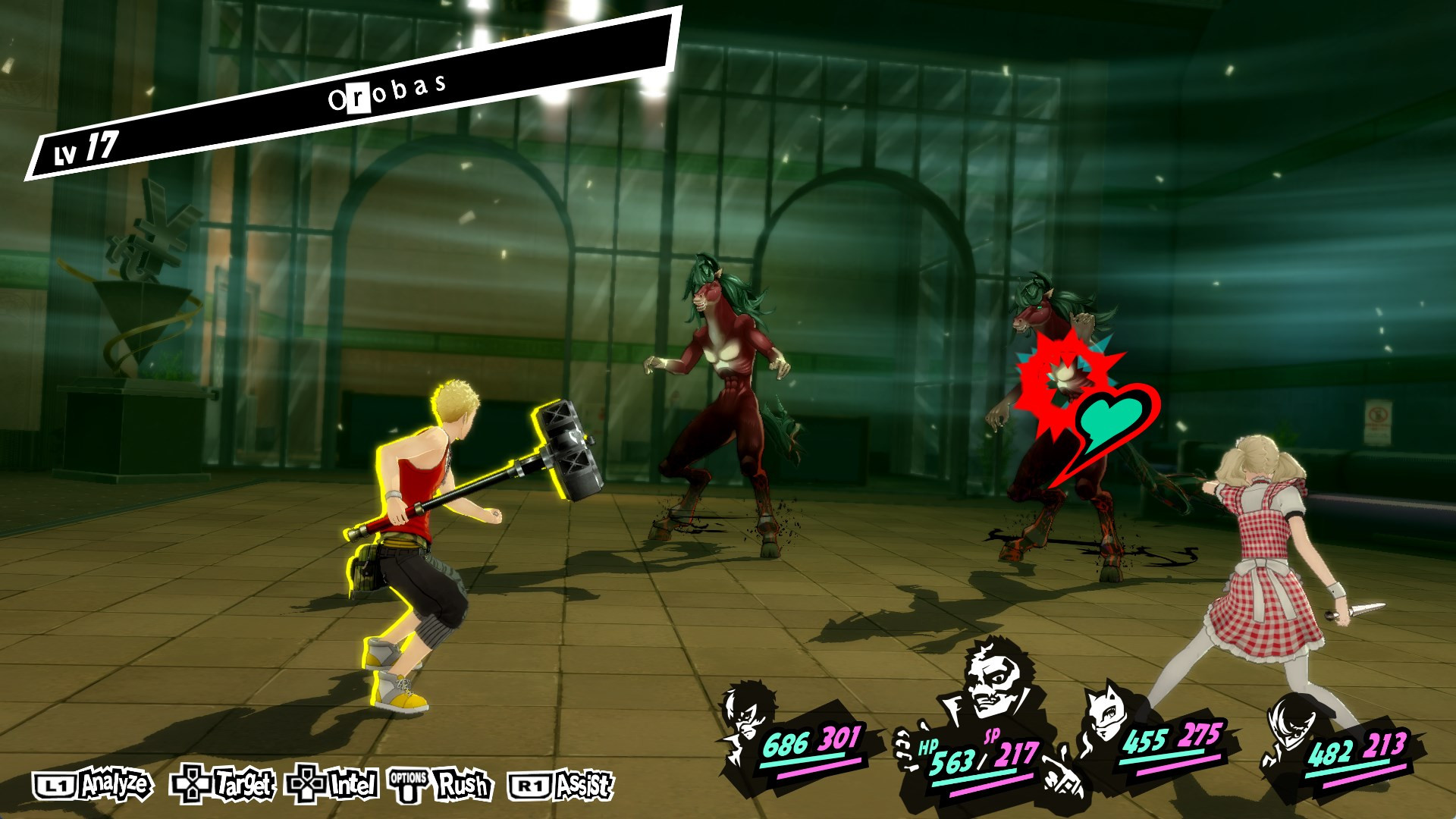 Remove Combat Character UI Mod for Persona 5 Royal (PC) | P5R (PC) Mods