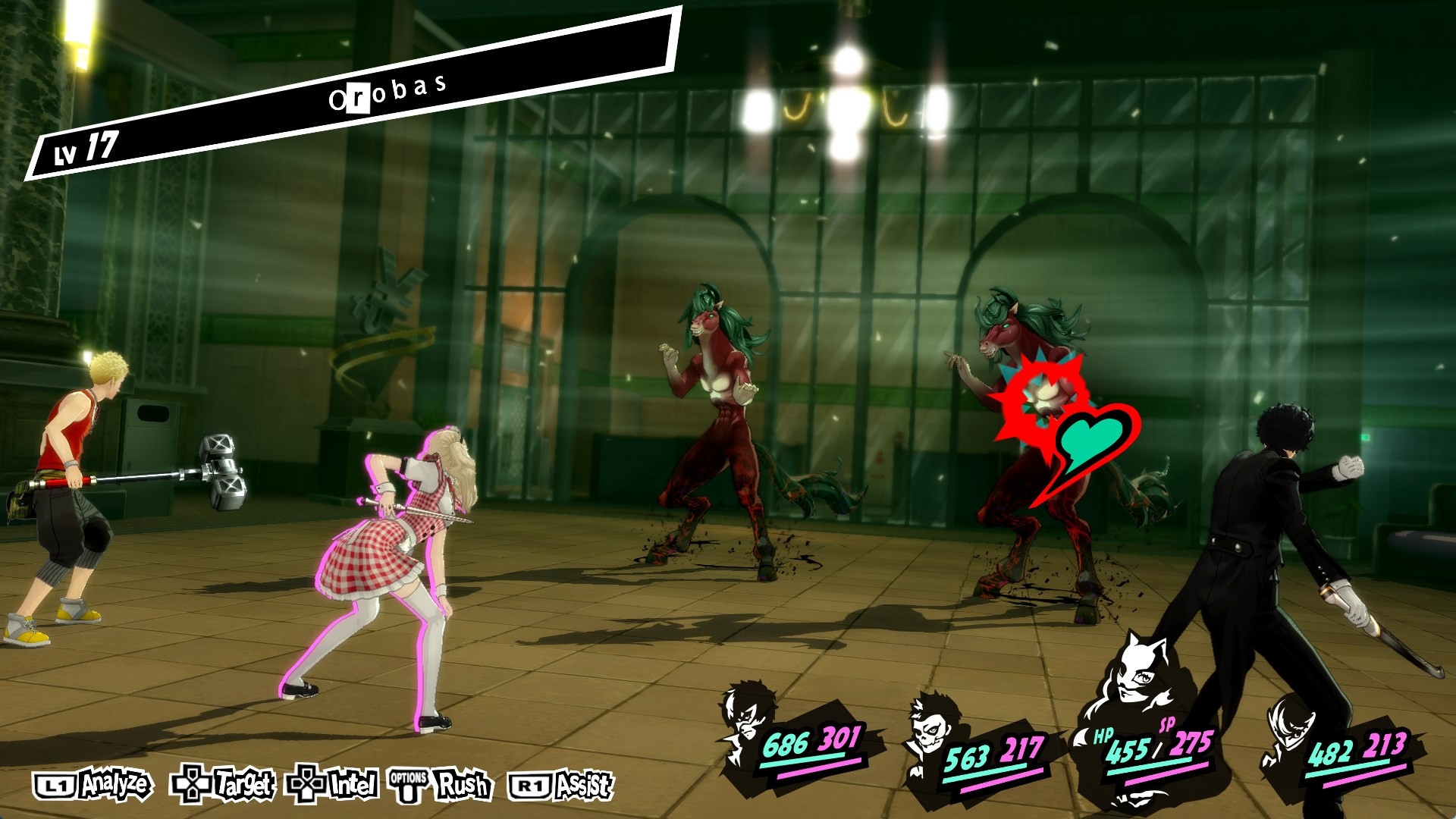Remove Combat Character UI Mod for Persona 5 Royal (PC) | P5R (PC) Mods