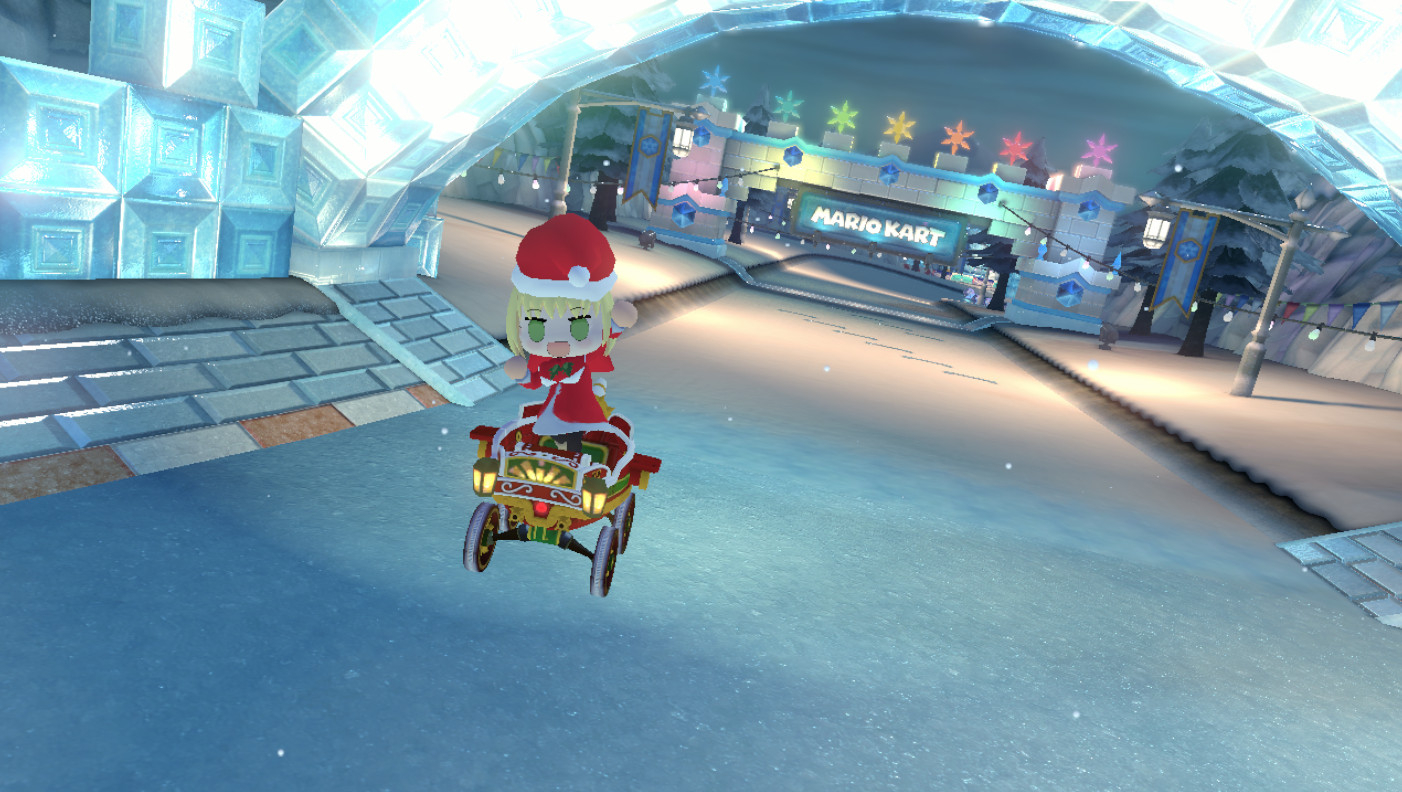 Padoru Villager Mod for Mario Kart 8 Deluxe | MK8D Mods