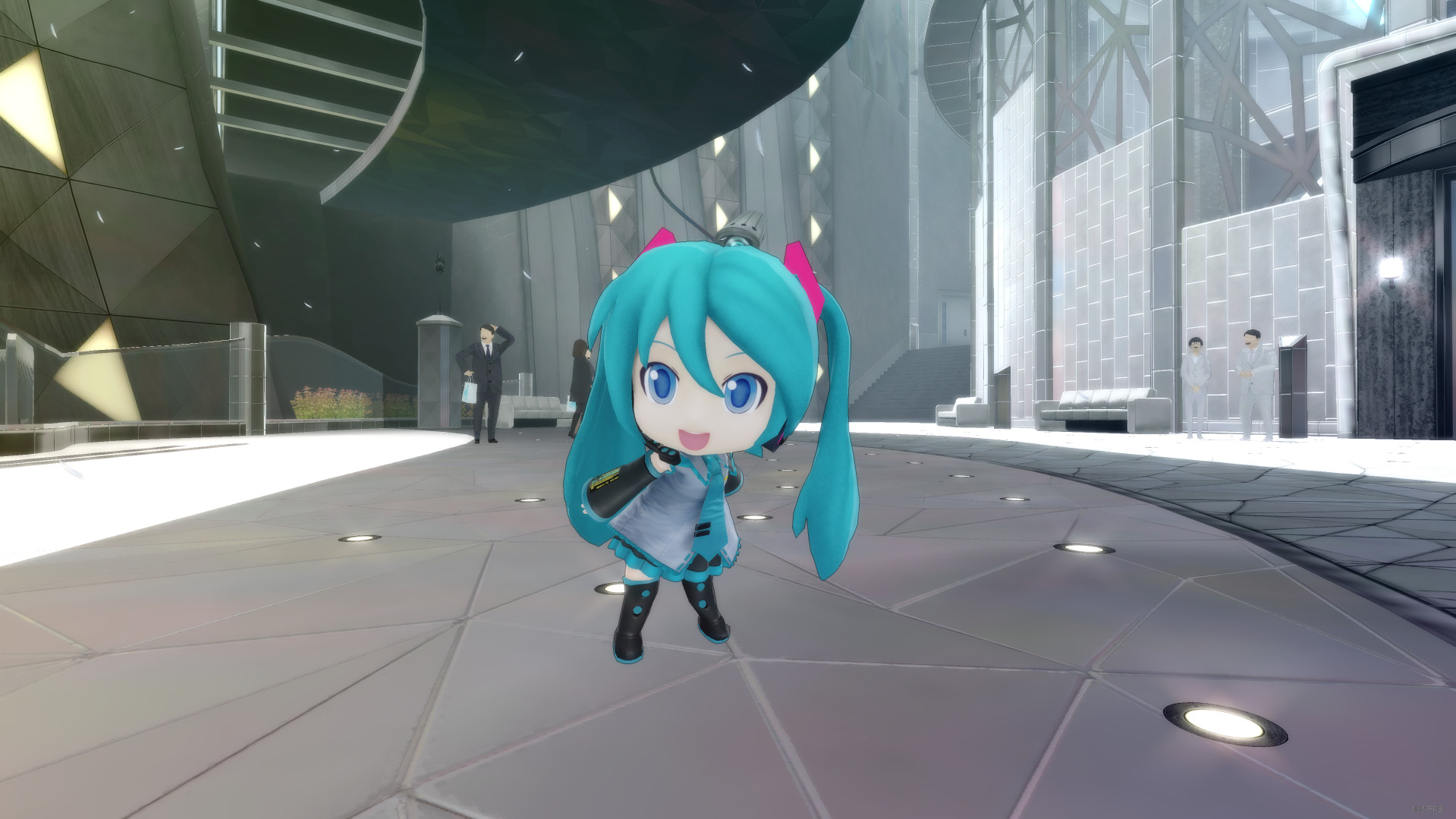 Mikudayo over Morgana Mod for Persona 5 Royal (PC) | P5R (PC) Mods