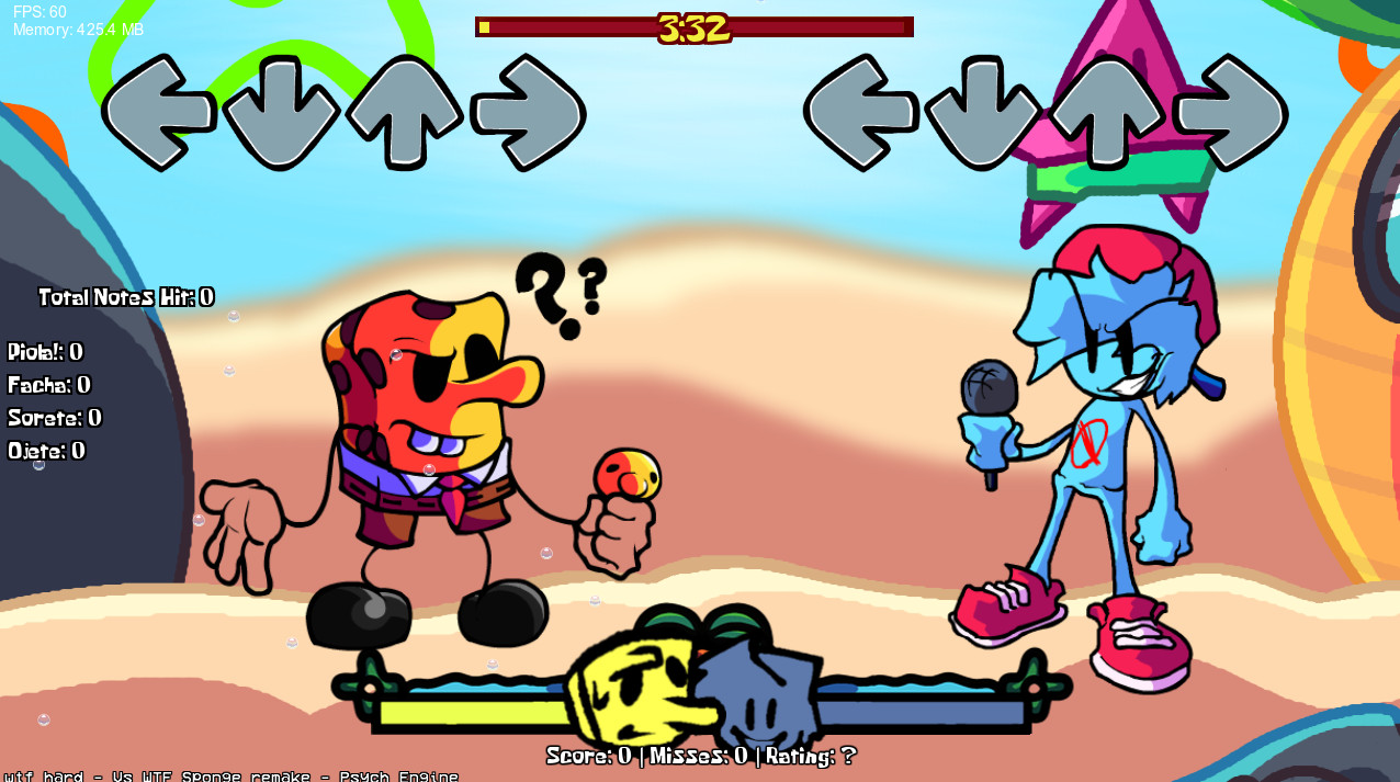 Vs Wtf Sponge DEMO UPDATE Mod for Friday Night Funkin' | FNF Mods