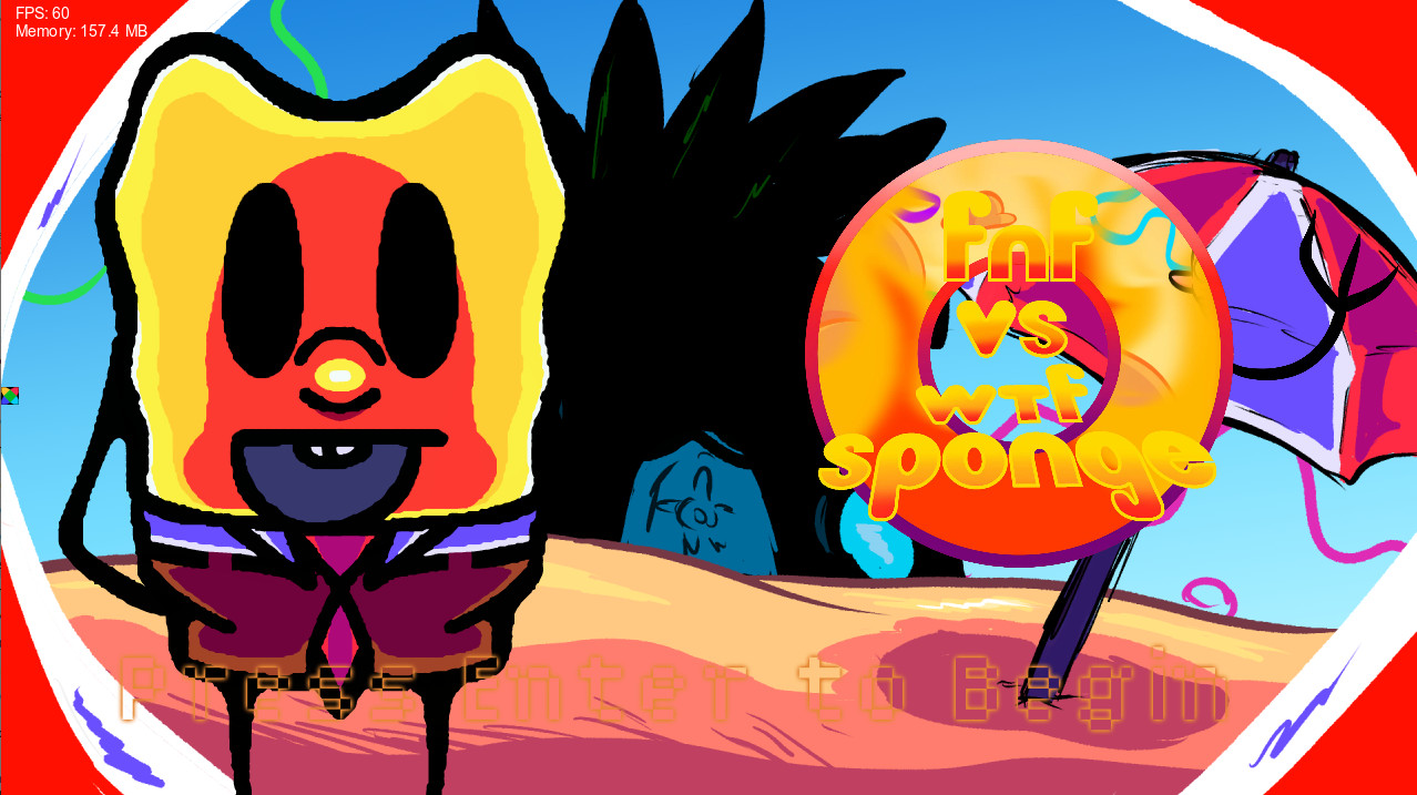 Vs Wtf Sponge DEMO UPDATE Mod for Friday Night Funkin' | FNF Mods