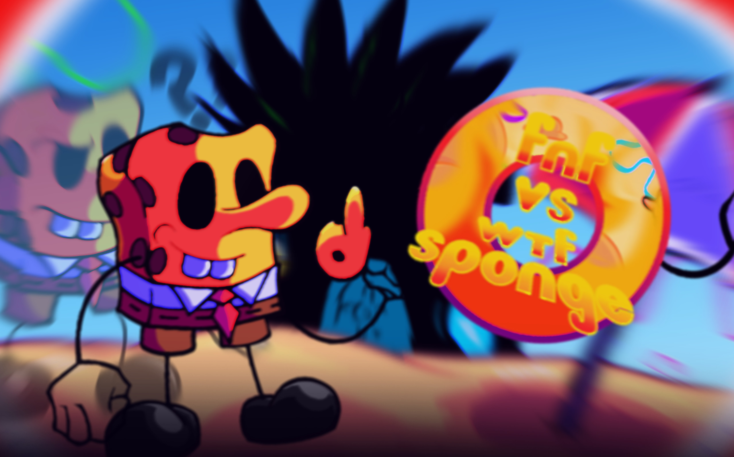 Vs Wtf Sponge DEMO UPDATE Mod for Friday Night Funkin' | FNF Mods