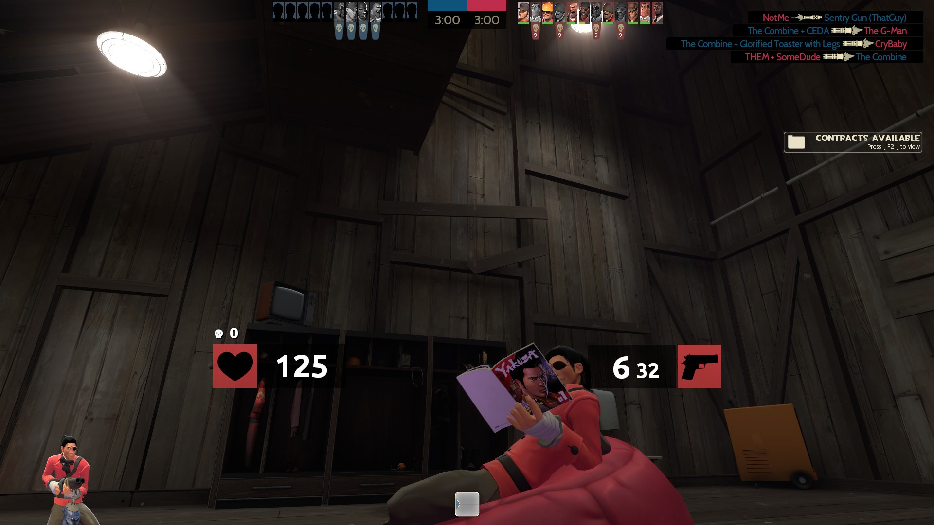 Yakuza Comic Homerunner's Hobby taunt replacement Mod for Team Fortress ...