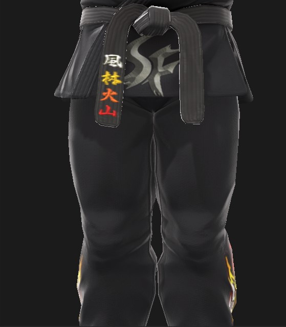 clean dark Ryu recolor + SF logos Mod for Super Smash Bros. Ultimate ...