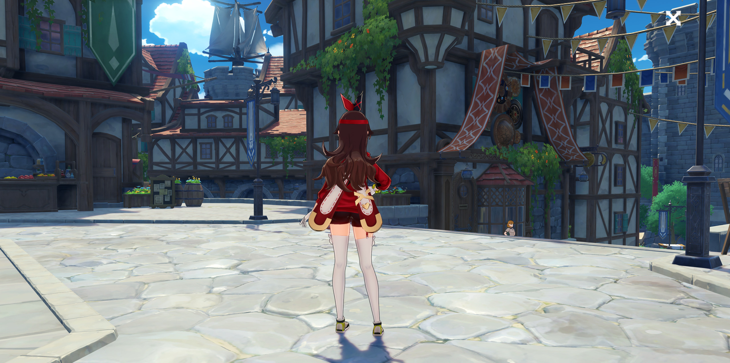 Amber Pizza Hut Outfit Mod for Genshin Impact | GI Mods