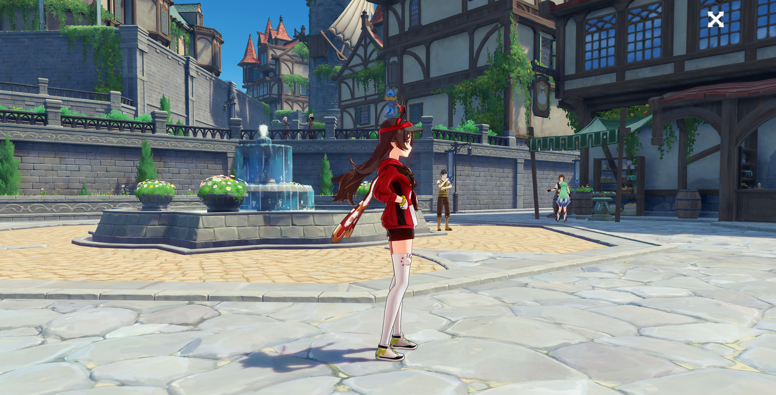 Amber Pizza Hut Outfit Mod for Genshin Impact | GI Mods